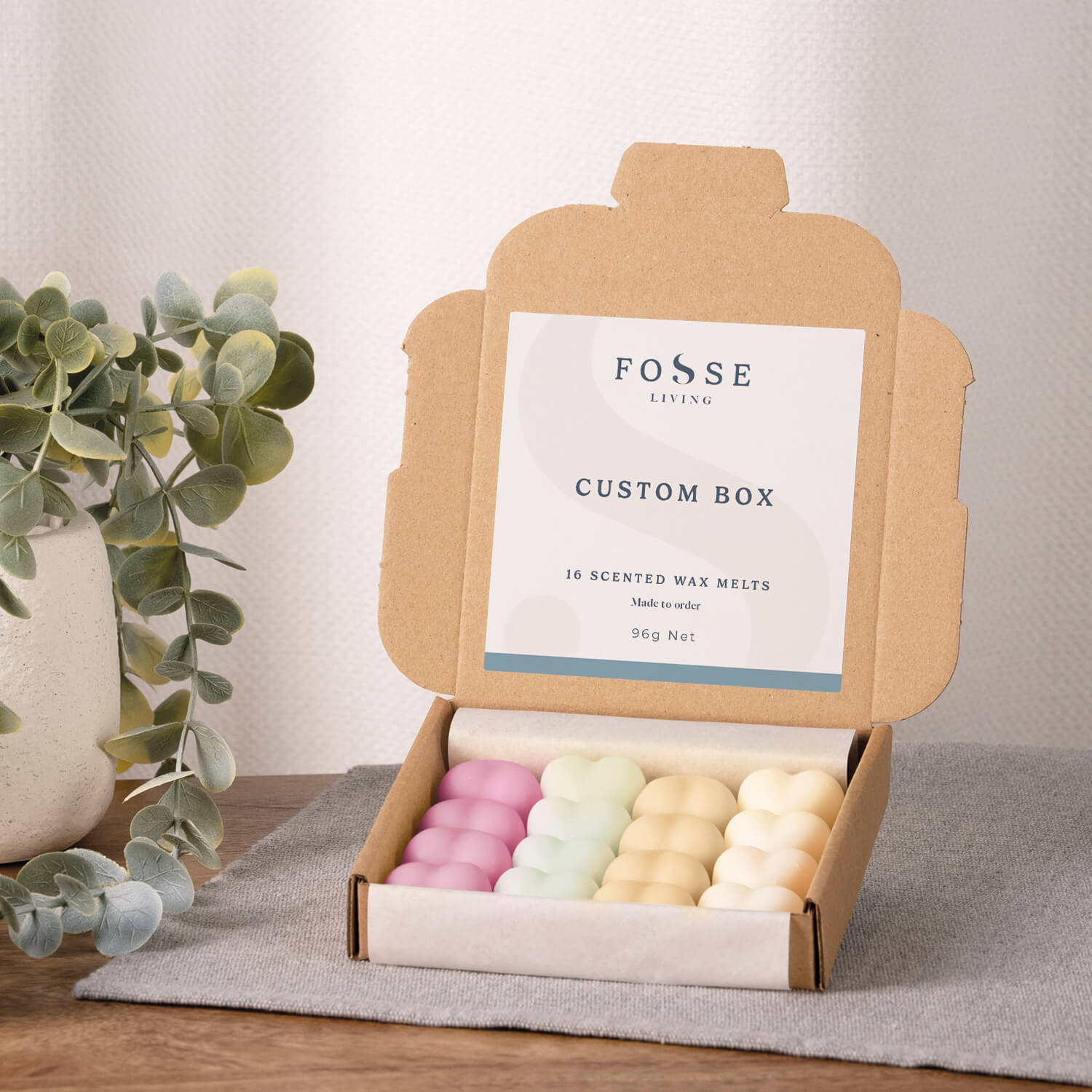 'Build your Own' Customizable Wax Melt Box - Fosse Living